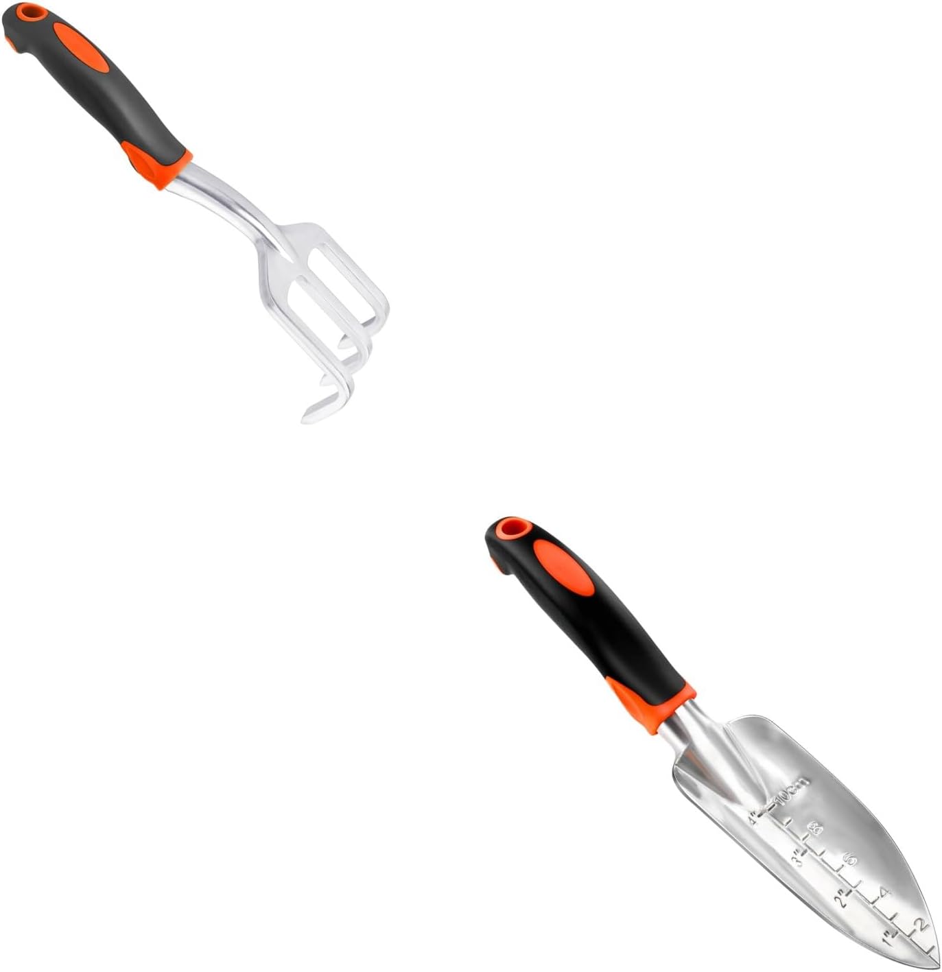 Amazon.com : Hand Rake Garden Tool, Heavy Duty Hand Cultivators for ...