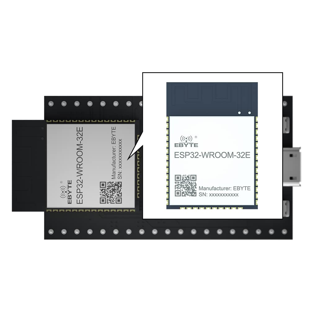 Test Kits Für 24g Esp32 Dual Core Mcu Esp32 D0wd V3 Wifi Esp32 Wroom 32e 20dbm Farn 400m Pcb