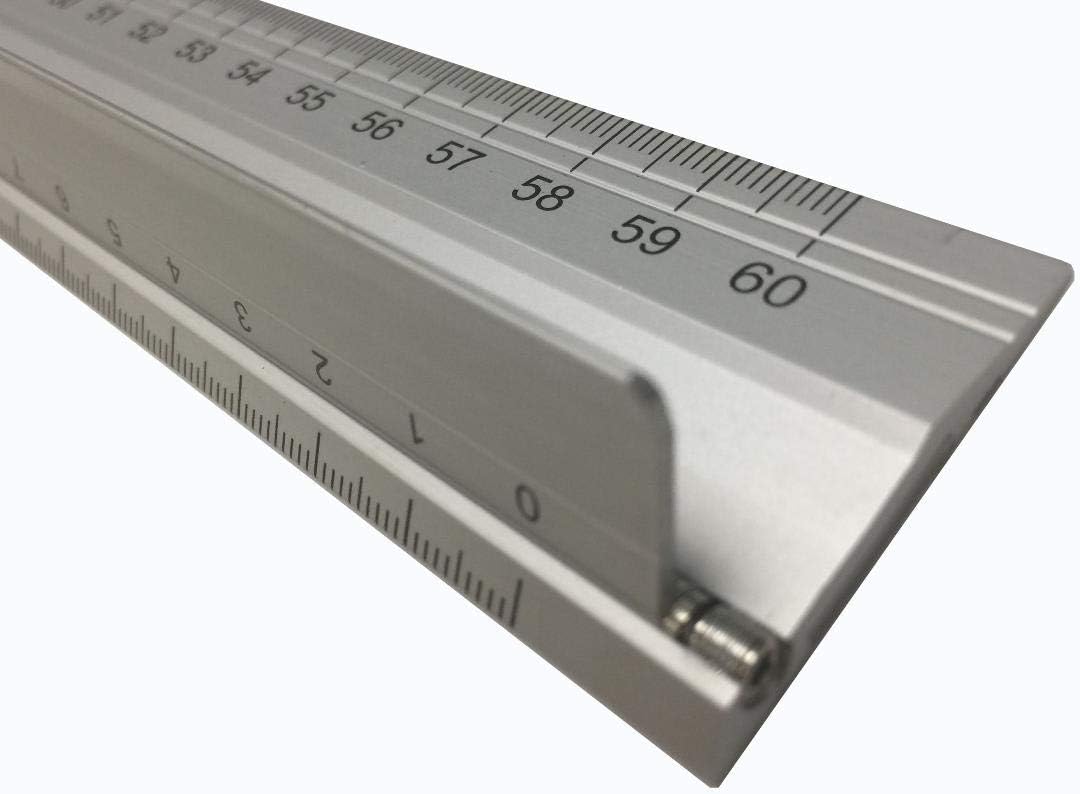 Amazon.com: Imperial Global Ltd Metal Crafting Ruler 60 cm (24 Inch ...