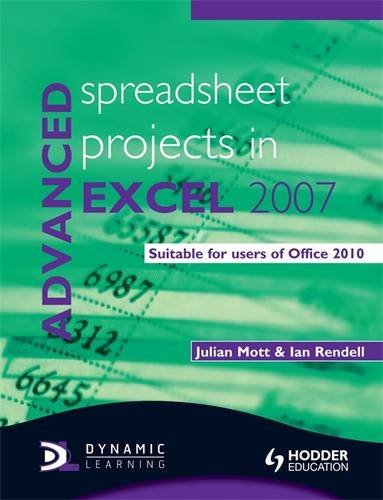 Amazon.com: Advanced Spreadsheet Projects in Excel 2007: Suitable for ...