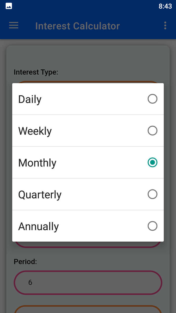 Interest Calculator - App on Amazon Appstore