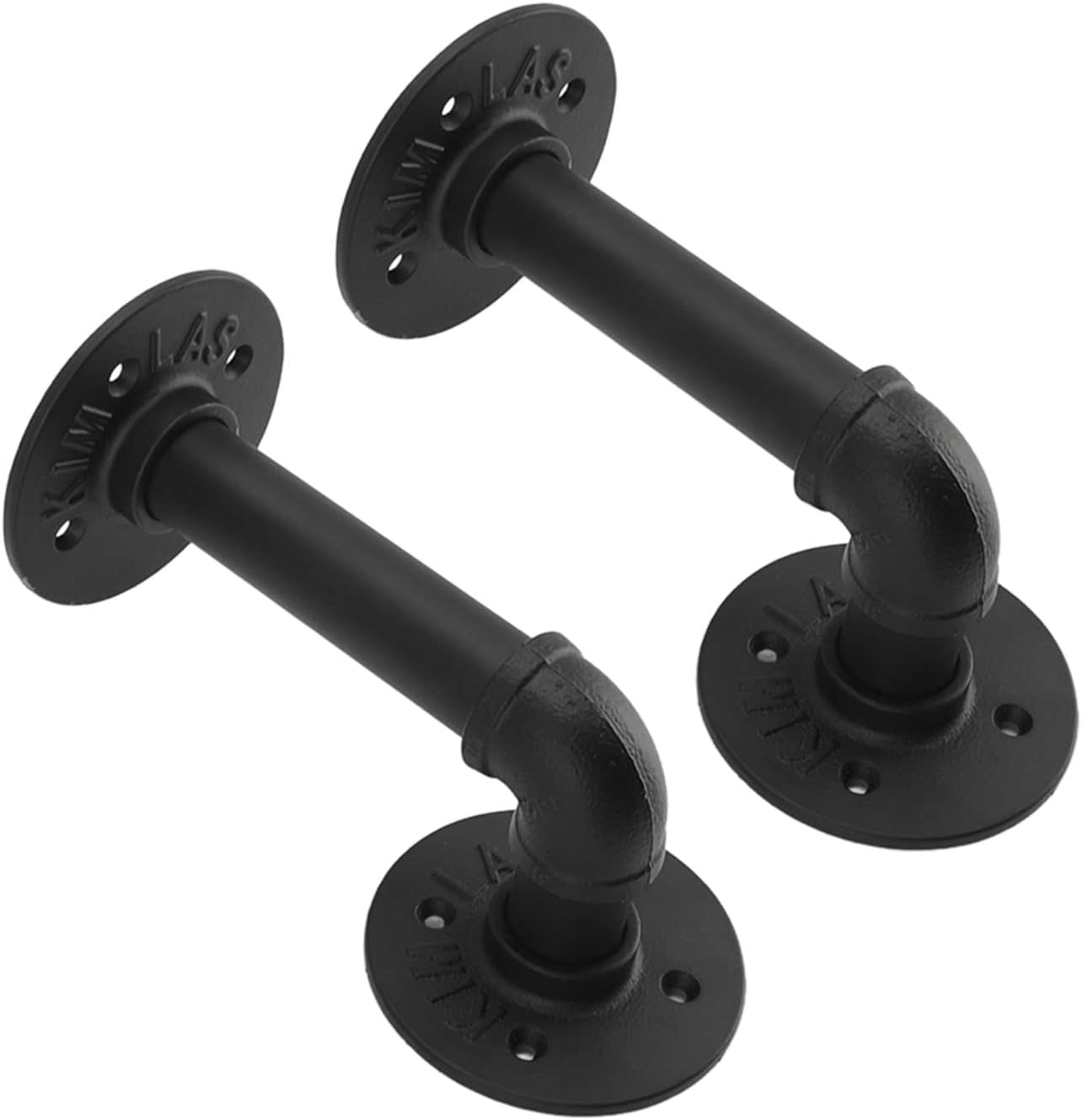 Amazon.com: Industrial Style Water Pipe Rack Wall Mounted Display Shelf ...