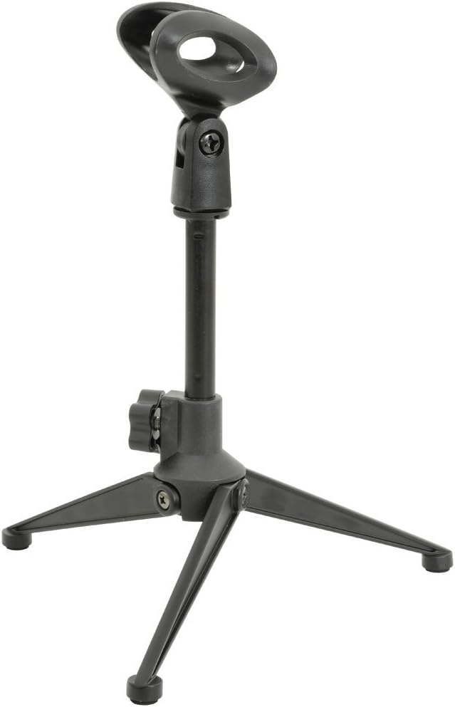 Mini Foldable Tripod Microphone Stand : Amazon.co.uk: Musical ...