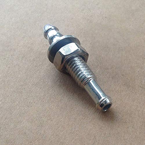 Ketsicart Silver Water Nipples L35mm M6 Thread RC-Boat Fuel Nozzles for ...
