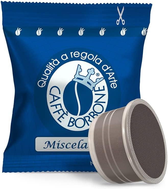 Caffè Borbone Coffee Blue Blend - 100 Capsules - Compatible with ...