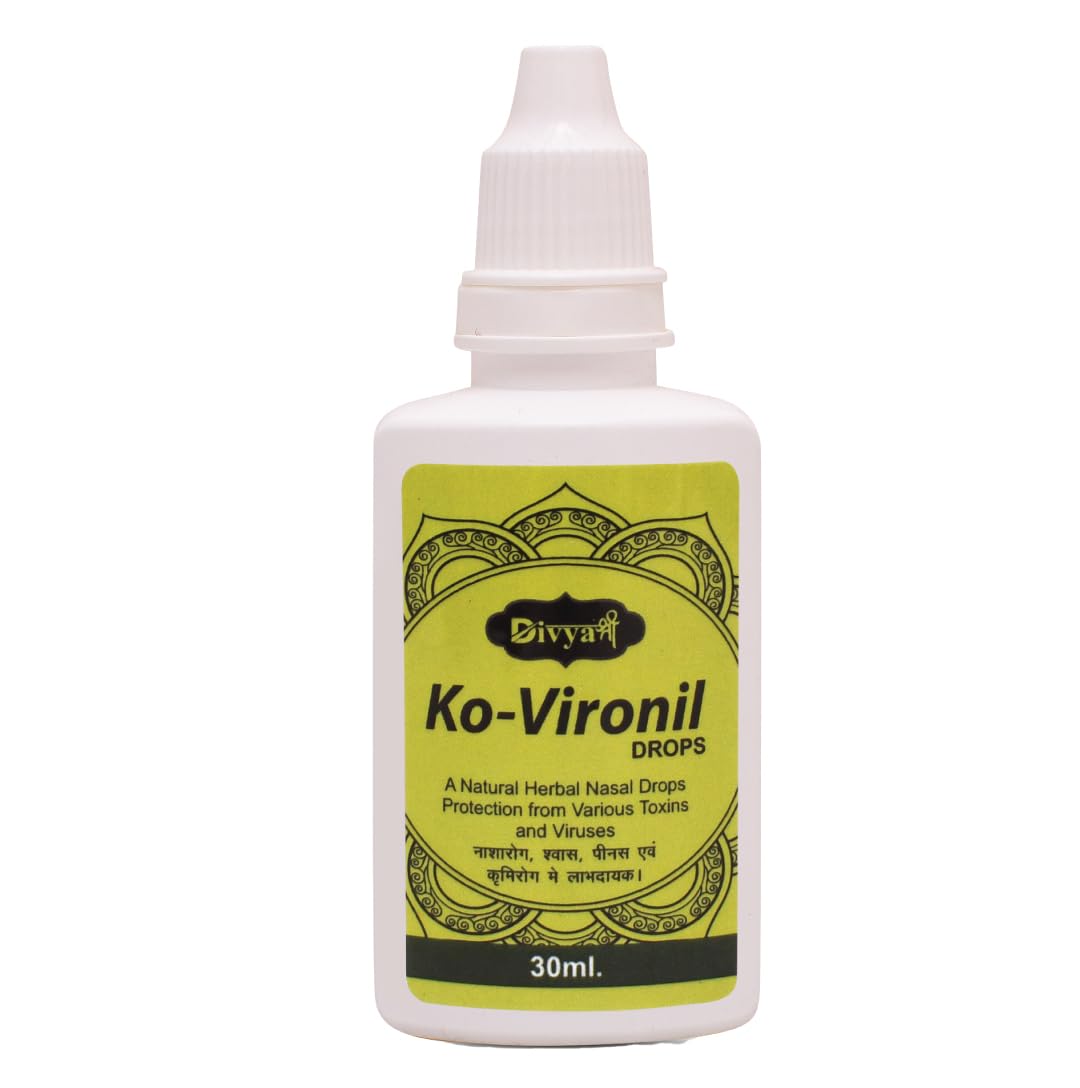 Buy Divya Shree Ko-Vironil Drops For Blocked Nose & Dryness, Sinus ...