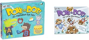 Melissa & Doug Children's Book - Poke-a-Dot: an Alphabet Eye Spy + 10 ...