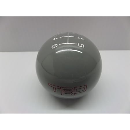 Genuine Toyota Accessories PTR26-35060 TRD 6-Speed Shift Knob, Silver ...