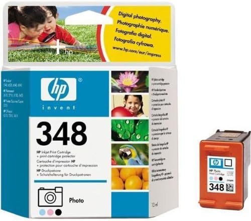 HP Cartucho fotográfico de inyección de Tinta 348 348 Inkjet Print ...