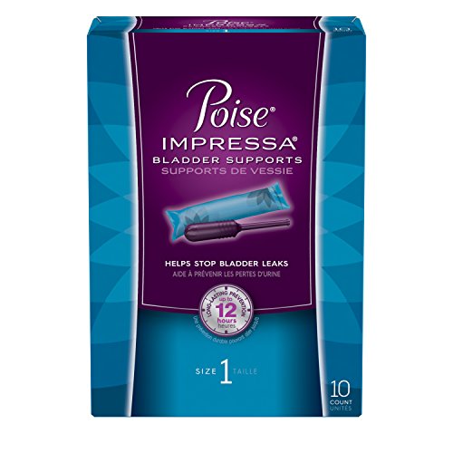 Poise Impressa Incontinence Bladder Supports for Bladder Control, Size ...