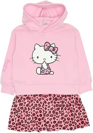 Amazon | BABYDOLL（ベビードール）サンリオアニマルドッキング裏起毛ワンピース 8856K 130cm ハローキティ ...