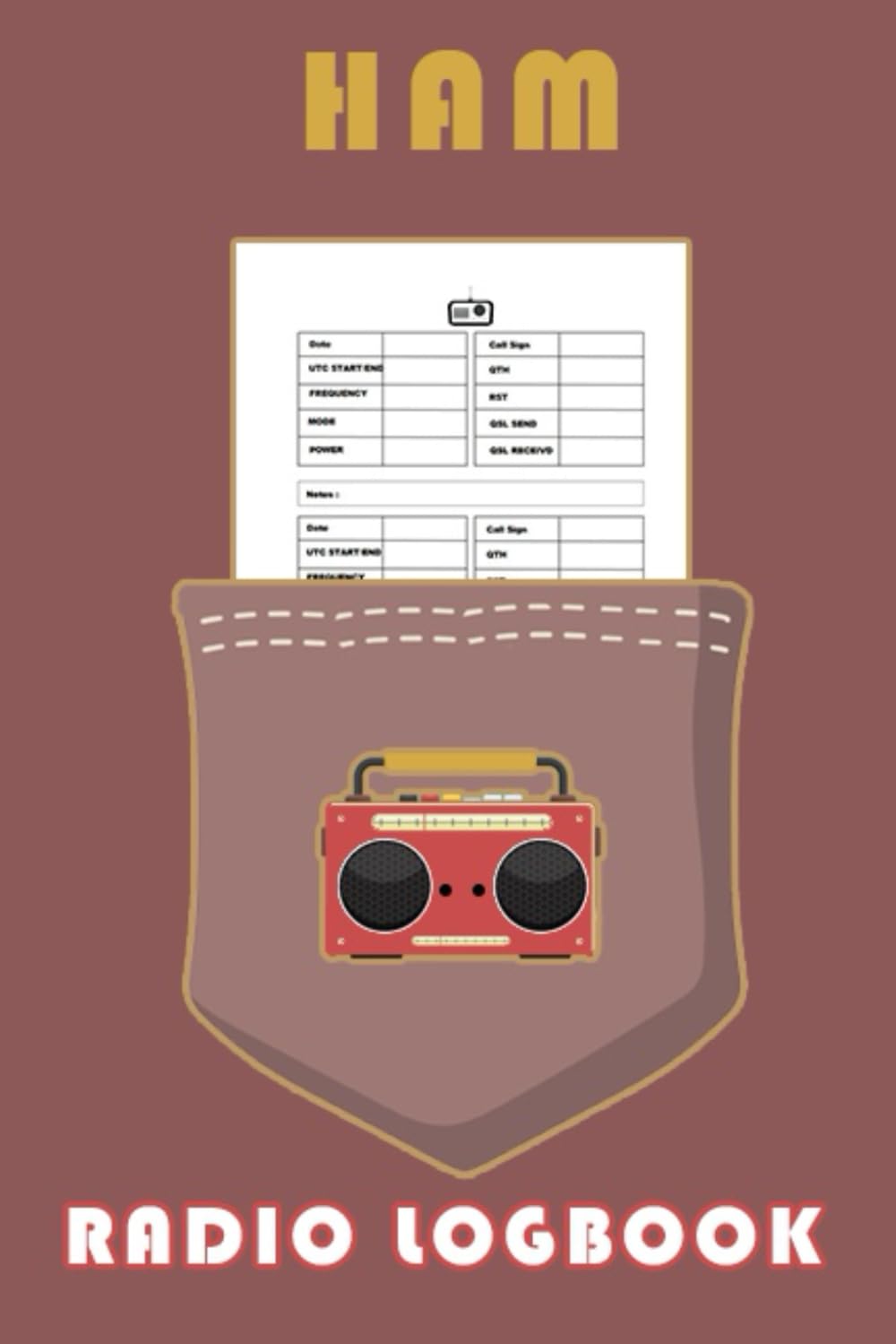 Ham Radio Log Book: Pocket Guide | Compact Size | Quick Reference ...