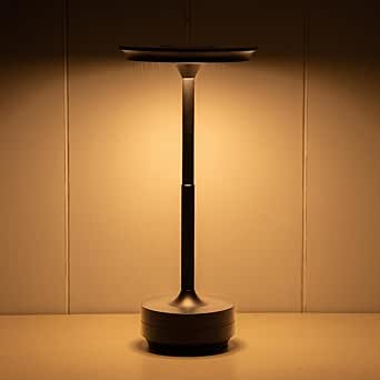 Amazon.co.jp: Indirect Lighting, Stylish, Cordless Table Lamp, Touch ...