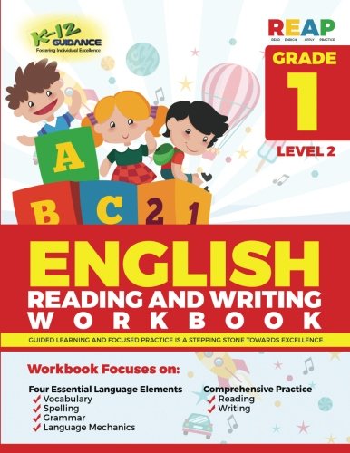 K12Guidance English Reading & Writing Workbook -Grade 1- Level 2 ...