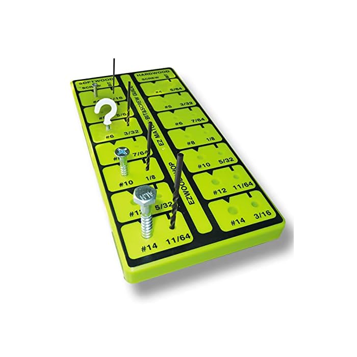 Buy EZ Match Bit And Screw Size Gauge Checker Find The Right Size buy-ez-match-bit-and-screw-size-gauge-checker-find-the-right-size