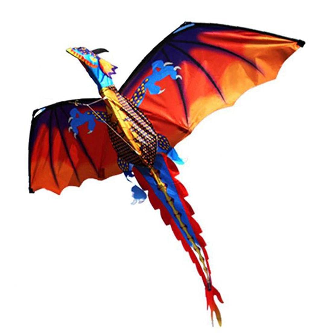 3d Dragon Kites Rainbow Huge Easy To Fly Single Line | Desertcart Sri Lanka
