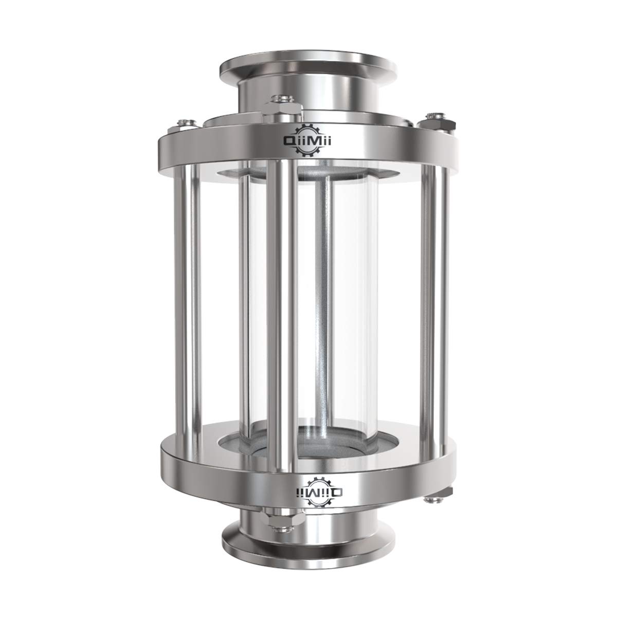 QiiMii 2" Sanitary in-Line Sight Glass with Tri Clamp End, Flow ...