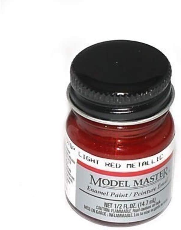 Amazon.com: Testor'S 2724 1/2 Oz Stop Light Red Metallic Gloss Model ...