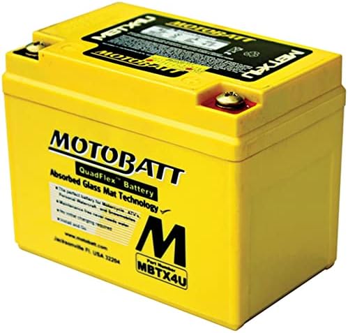 Amazon.com: Motobatt MBTX4U Battery : Automotive