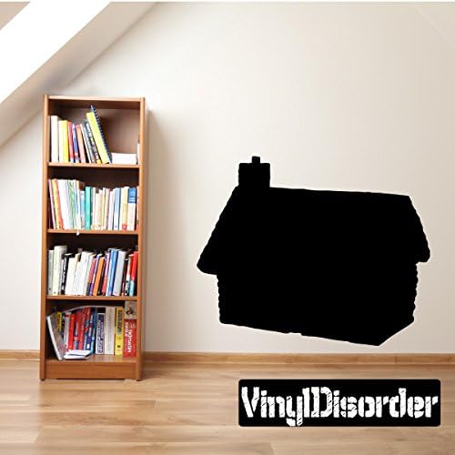 Amazon.com: Log Cabin Wall Decal - Vinyl Decal - Car Decal - 003 ...