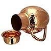 Buy Rustik Craft Pure Copper Matki Jug Storage & Serving Water, Yoga ...