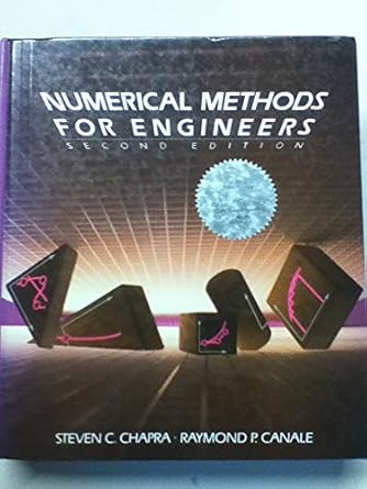 Numerical Methods for Engineers/Book & Disk: Chapra, Steven C., Canale, Raymond P ...