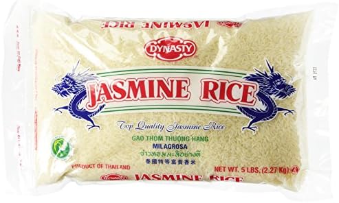 Amazon.com : Three Ladies Jasmine Rice Long Grain 5 lbs (011109 ...