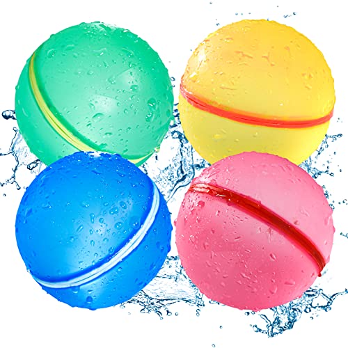 Snapklik.com : Reusable Water Balloons Quick Fill Self Sealing ...