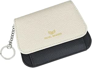 Amazon.com: Royal Bagger Multi-card Slots Short Wallet, Genuine Leather ...