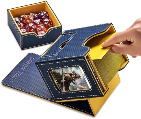 Amazon.com: Mage Tech Card Deck Box for MTG Commander - Patented Design ...