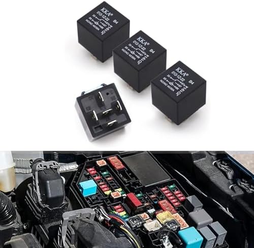 Amazon.com: Arwrilt 4 PCS 40A Automotive Relays, 12V Waterproof 5-Pin ...