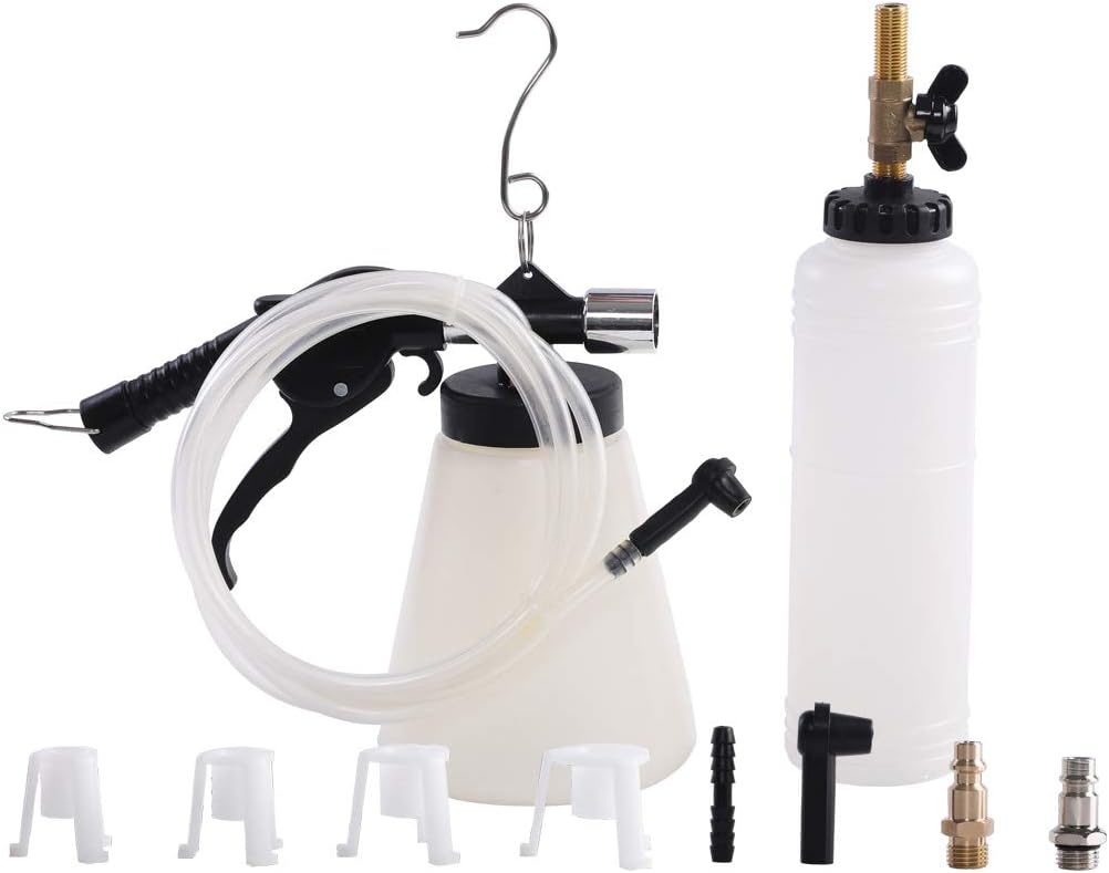 Amazon.com: JIFETOR Pneumatic Vacuum Brake and Clutch Fluid Bleeder ...