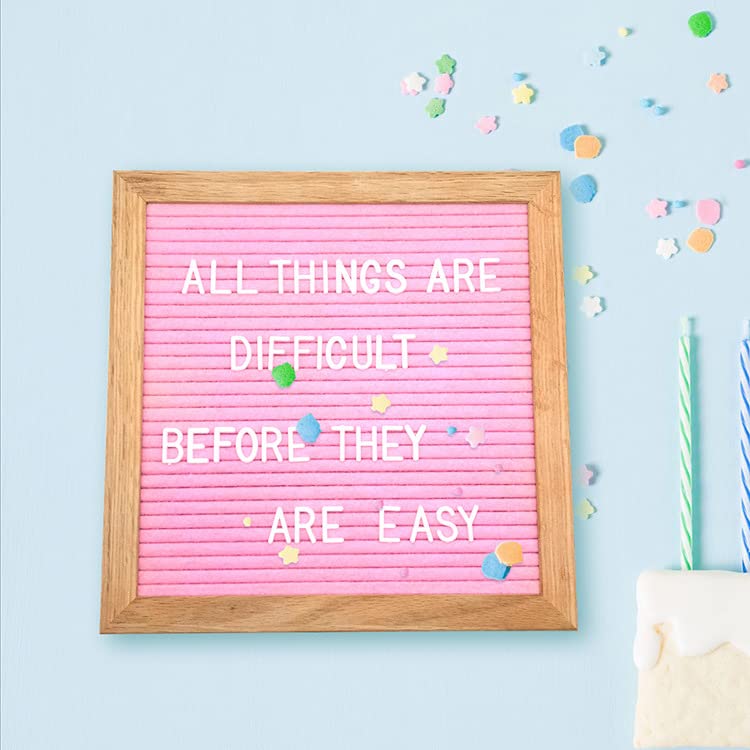 Tableau Avec Lettre Interchangeable Felt Board Felt Letter Board, 10 X ...