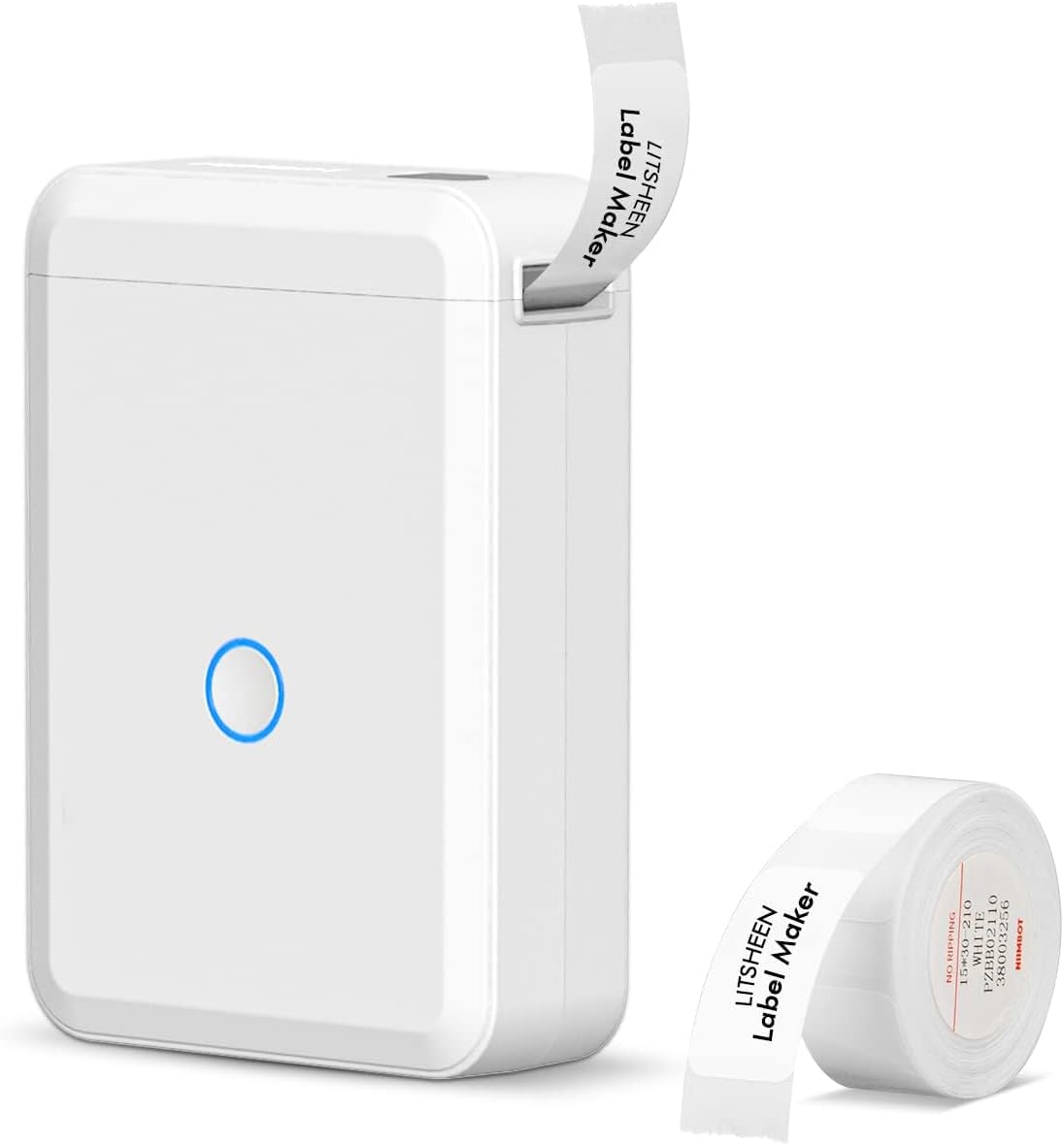 NIIMBOT D110 Upgraded Label Maker, Mini Label Printer, Portable Label ...