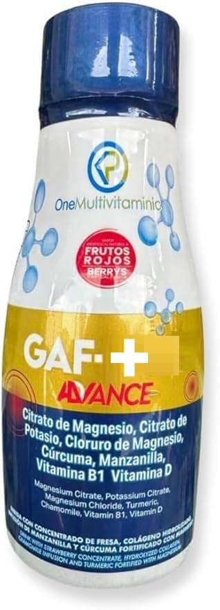 Amazon.com: Gaf + Formula avanzada - Multivitamin, 10.14 Fl Oz, 300ML ...