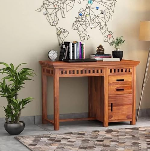 RR Handicraft Furniture Solid Sheesham Wood Study Table for Study Room ...