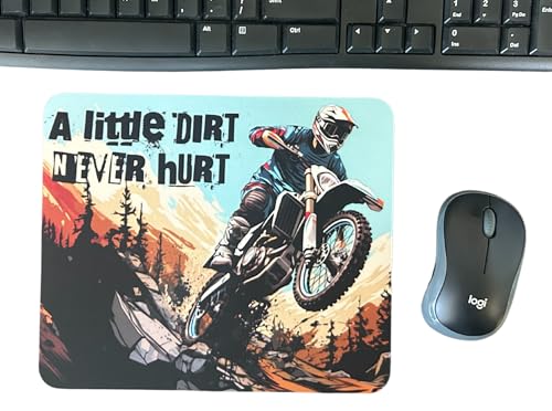 Amazon.com: Motocross Racing Mouse Pad, Racing Mouse Pad, Motocross, MX ...