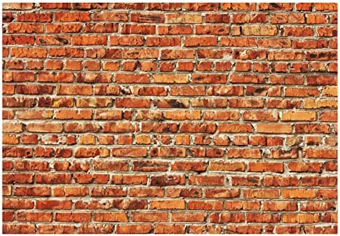 Amazon.com : AIIKES 8x6FT Red Brick Wall Photography Backdrop Thin ...