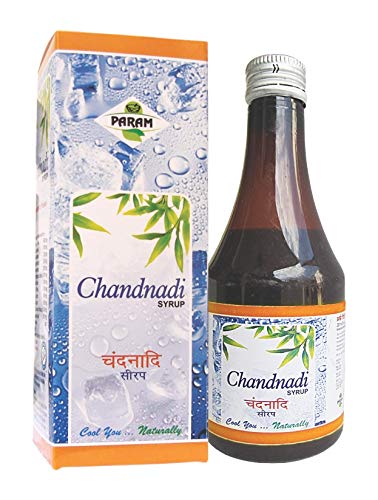Param Chandnadi Syrup - 200 Ml For Excessive Body Heat & Symptoms ...