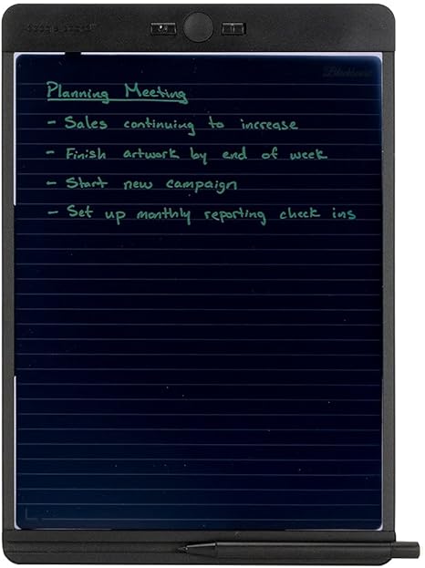 Amazon.com : Boogie Board Blackboard Reusable Notebook with Letter-Size ...