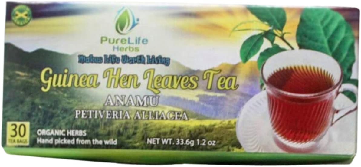 Amazon.com : Anamu Tea (Jamaican Guinea Hen Weed 100%) Roots and Leaves ...
