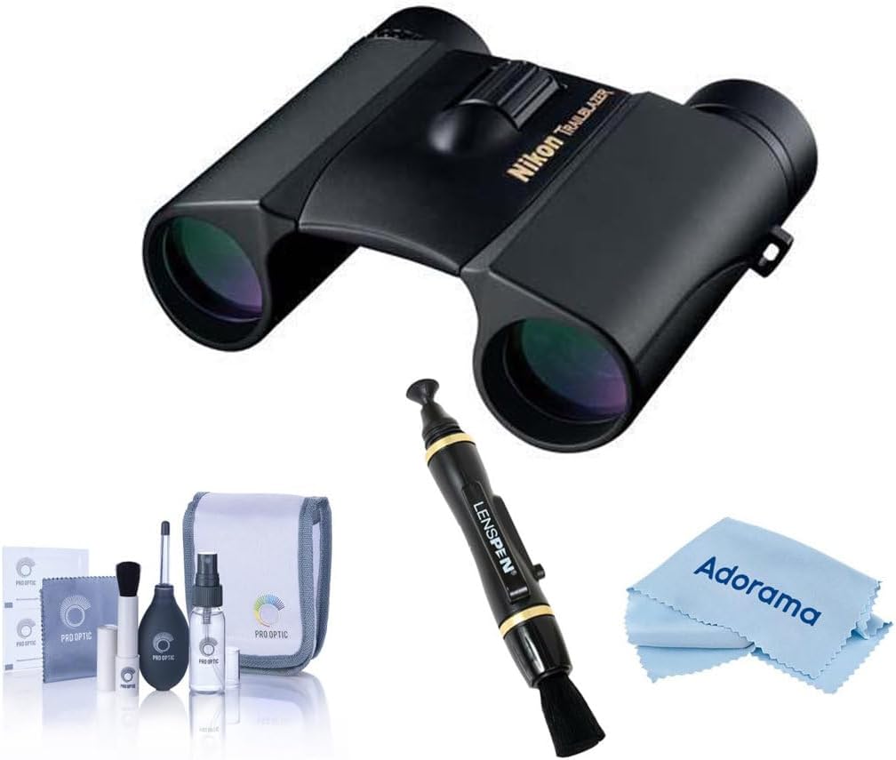 Amazon.com : Nikon 10x25 Trailblazer ATB Compact Roof Prism Binocular ...