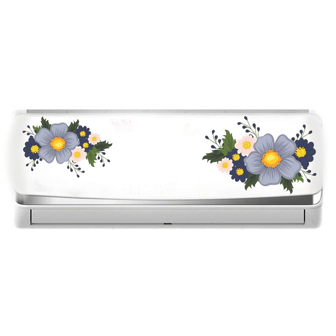 Pixel Print AC Sticker Wall Sticker Split Ac Stickers Air Conditioner ...