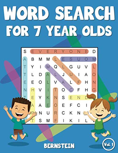 Word Search for 7 Year Olds: 200 Word Search Puzzles for Kids Age 7 ...