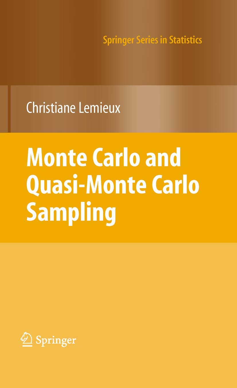 Amazon.com: Monte Carlo and Quasi-Monte Carlo Sampling (Springer Series ...