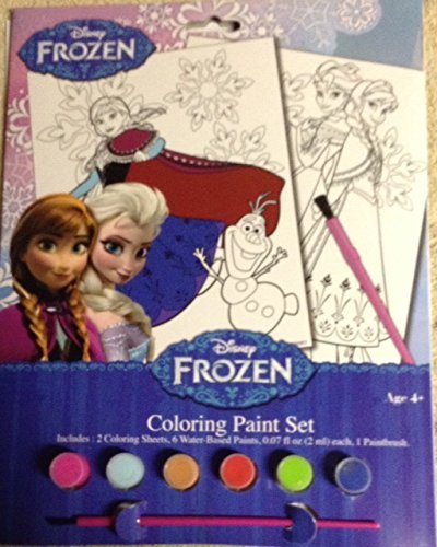 Buy Disney Frozen Coloring Paint Set Online at Low Prices in India ...