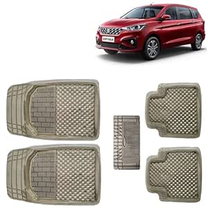 KINGSWAY 3G PVC Rubber Car Foot Mats Compatible with Maruti Suzuki Ertiga (Year 2022 Onwards ...