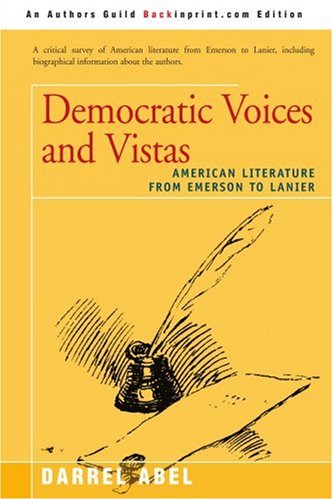 『Democratic Voices and Vistas: American Literature from - 読書メーター