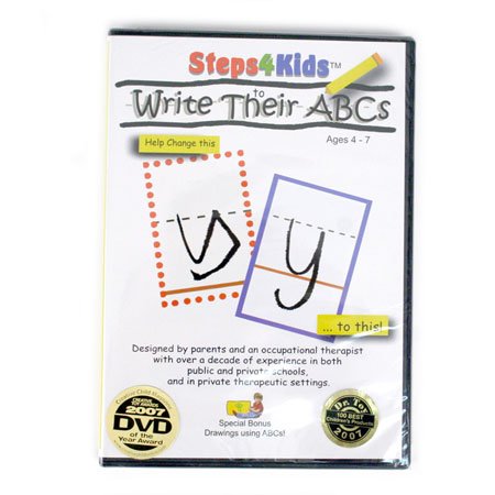 Amazon.com: Steps4Kids to Write Their ABCs (Handwriting DVD) : Movies & TV
