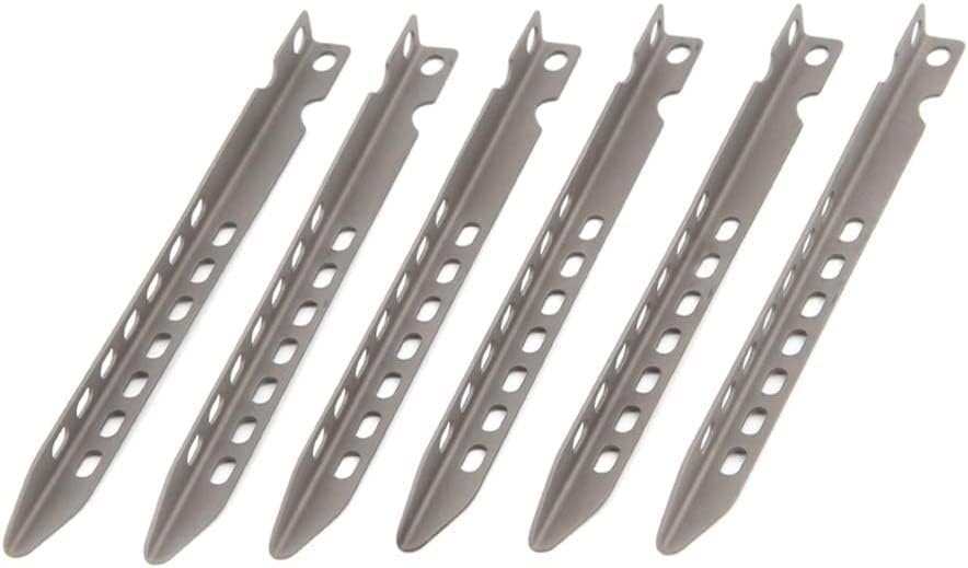 TOAKS Titanium Anchor Stakes Pegs-02, Ultralight Outdoor Camping ...